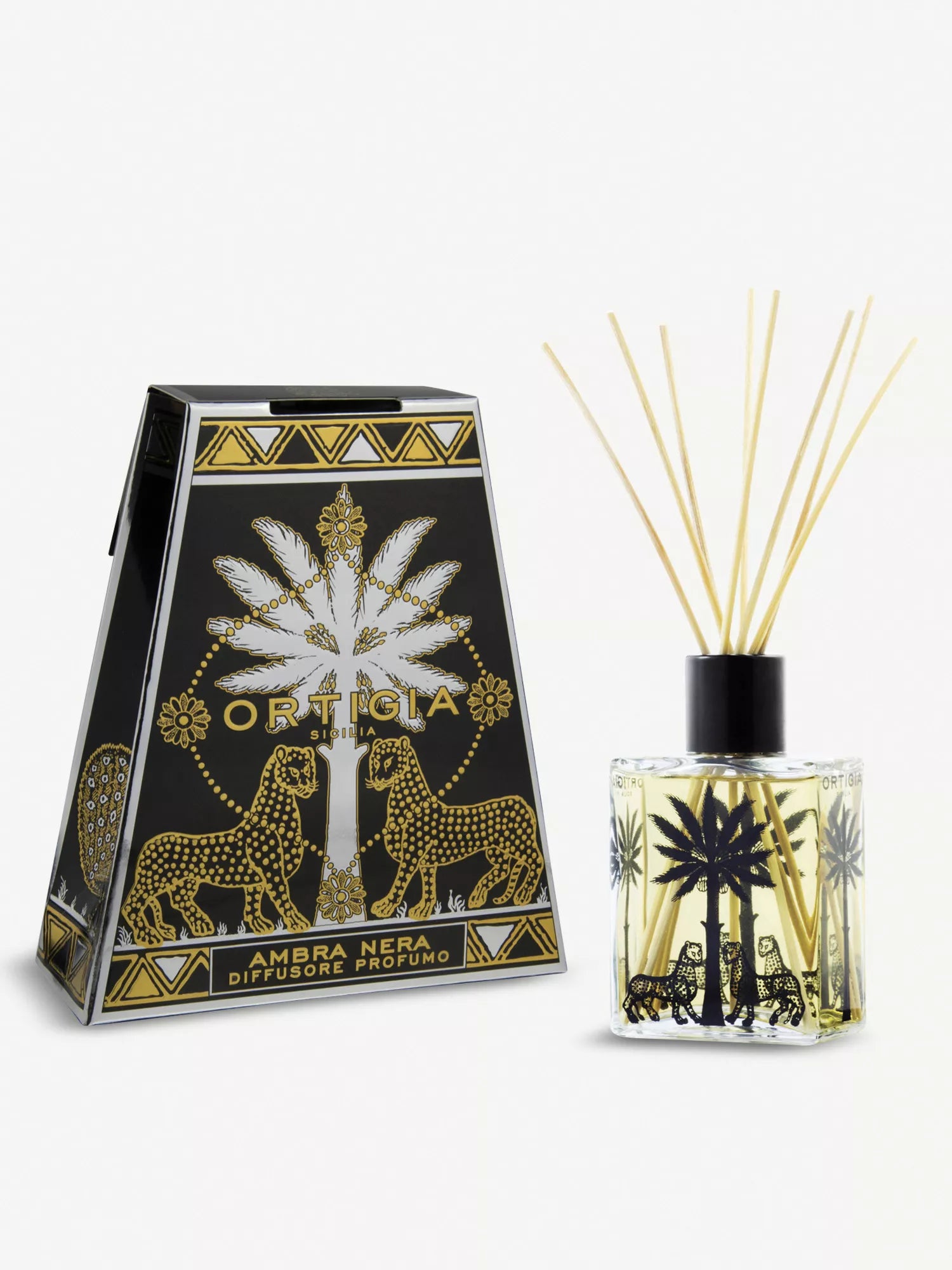 Ortigia Ambra Nera - Diffuser Palma 100ml – Polite Society