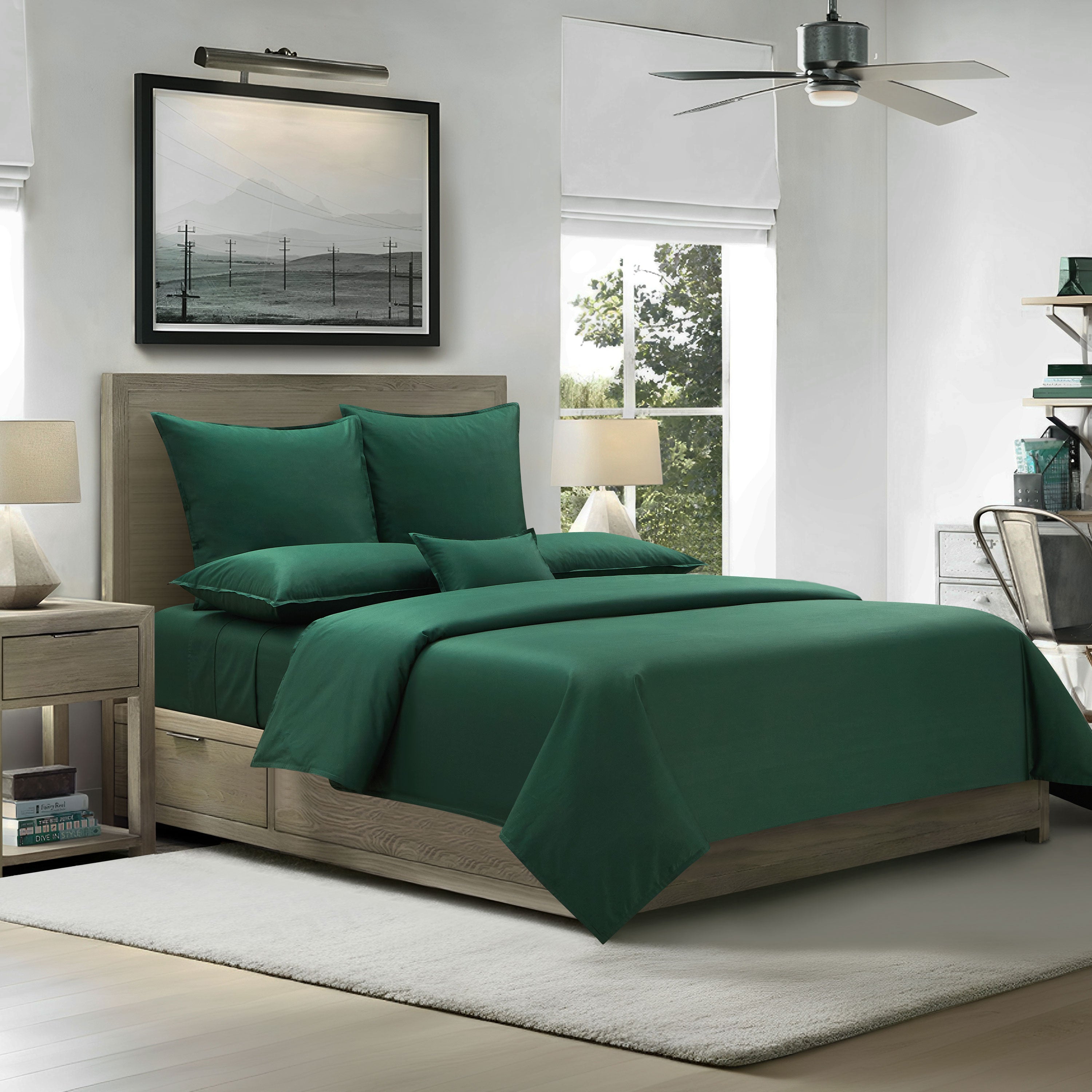 Trapani - Emerald - Quilt Cover – Polite Society