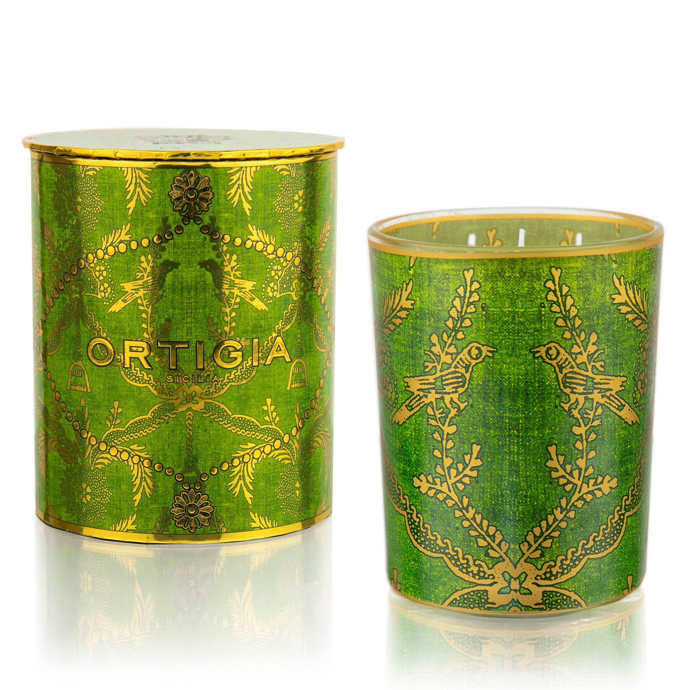 Ortigia Lime di Sicilia - Decorated Candle | Polite Society